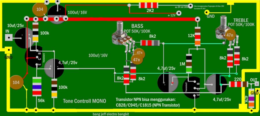 PreAmp Circuits | Preamplifier Schematic Diagrams, Audio Amplifier