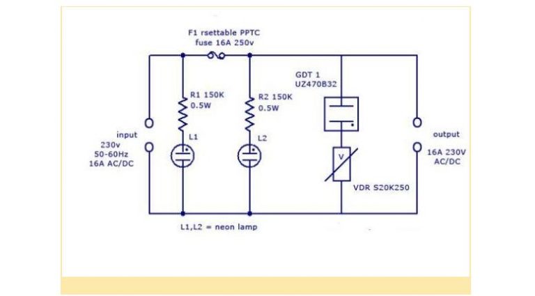 Surge Protector Circuits Principle Selection And Design
