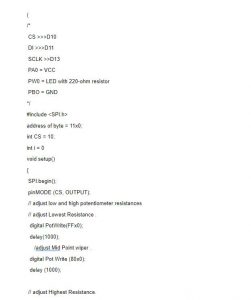 MCP41010 Arduino: Setting Up the Potentiometer using a Microcontroller