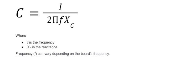 Decoupling Capacitor Value: Determining the Circuit Capacitance for Signal Stabilization